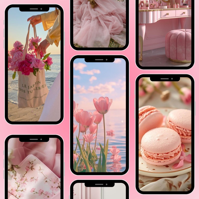 150 Chic Pink Faceless Reels MRR Faceless Videos Master Resell Rights ...