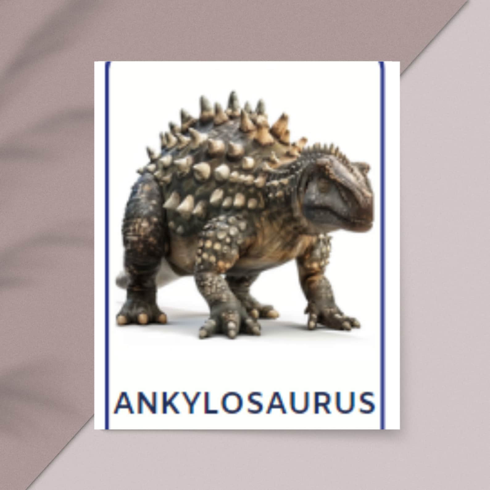 32 Jurassic Dinosaur Flashcards, Kids Printable, Nomenclature Cards ...