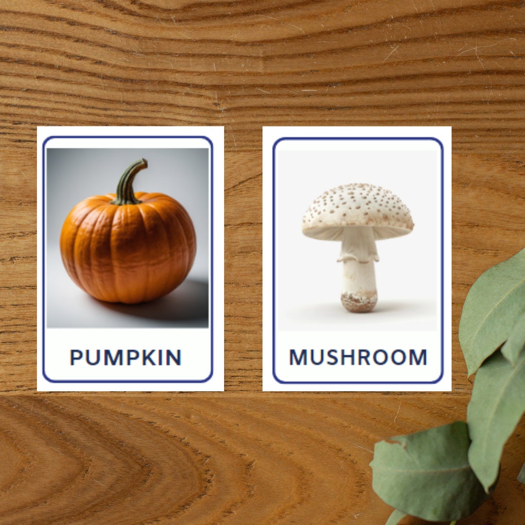 32 Printable Vegetables Types Flashcards Designed for Children Learning ...