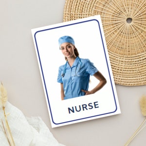 32 Professions Flashcards Designed for Children, Ideal for Montessori ...