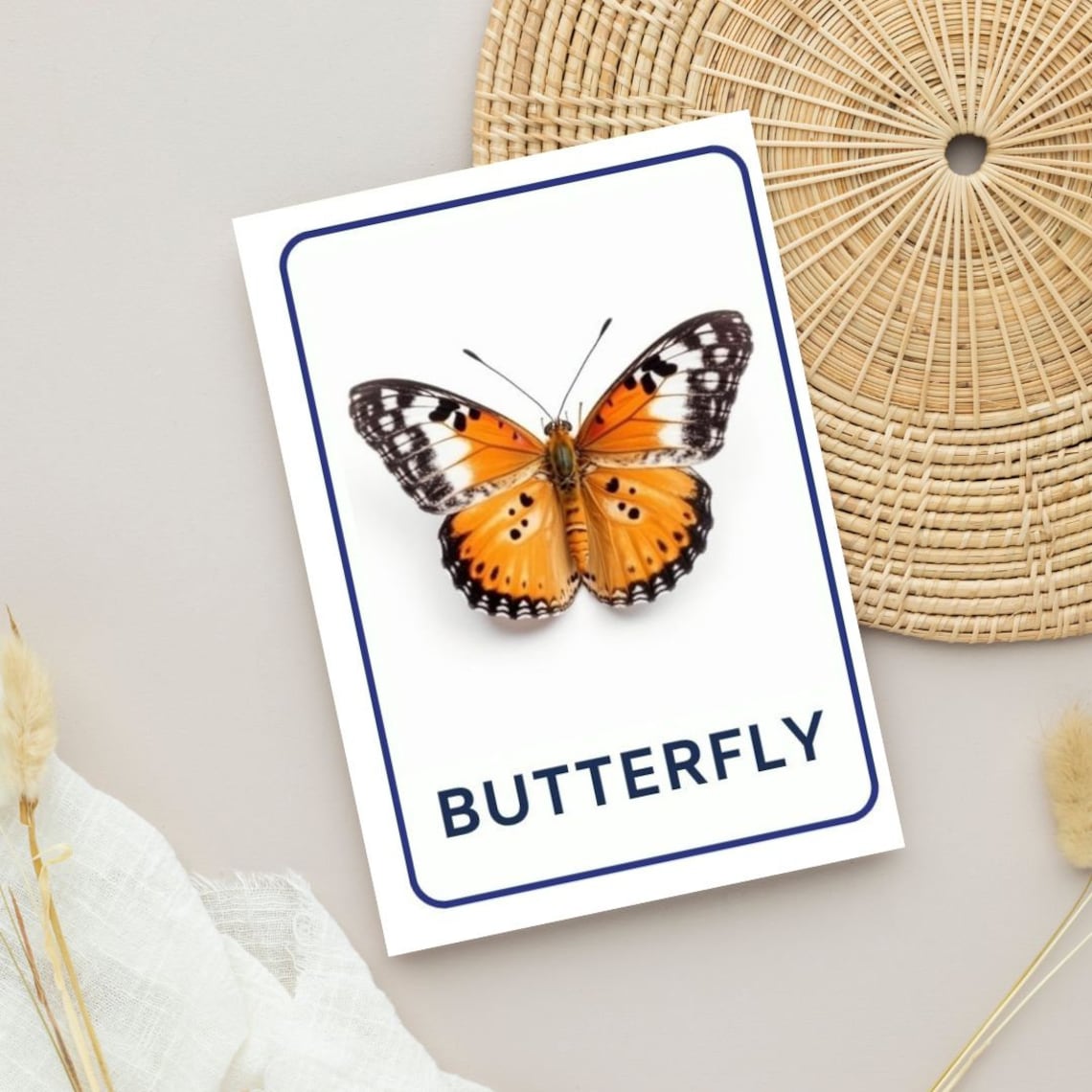 32 Living & Non Living Things Flashcards, Kids Printable, Nomenclature ...