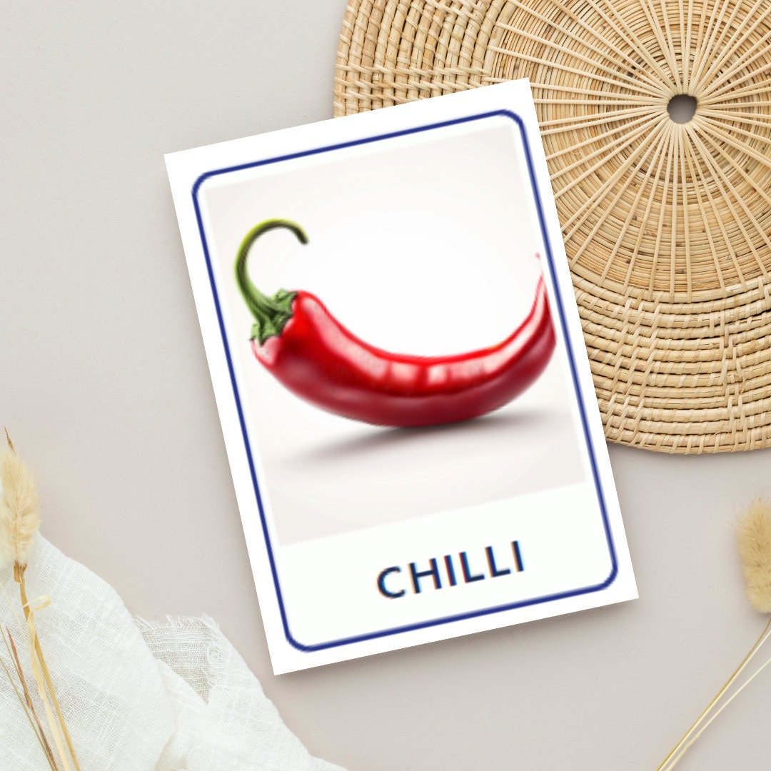 32 Printable Vegetables Types Flashcards Designed for Children Learning ...