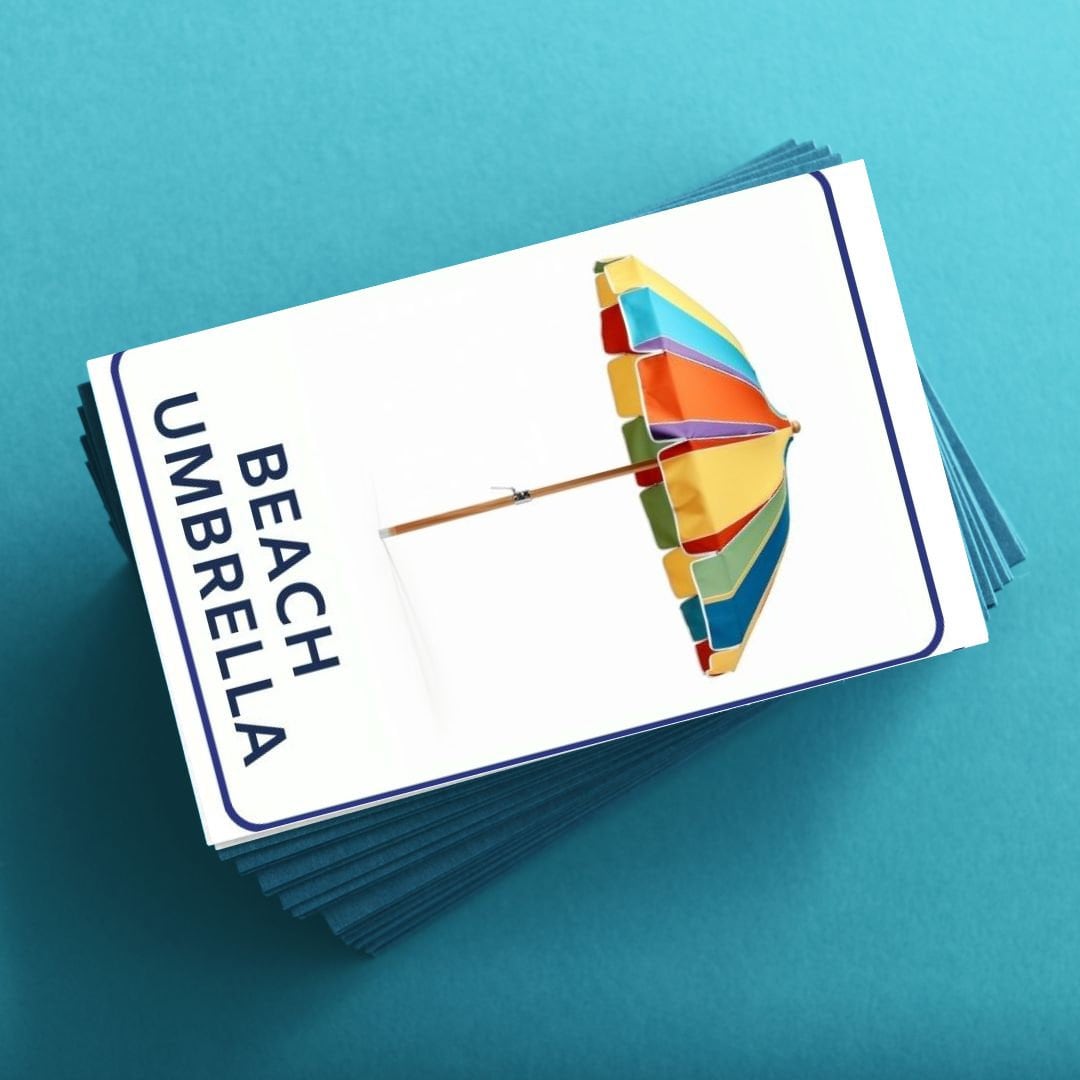 Explore Summer With 32 Flashcards, Beach, Nature, Seasons, Instant ...