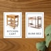 Furniture 32 Editable Montessori Cards, Flash Cards Nomenclature ...