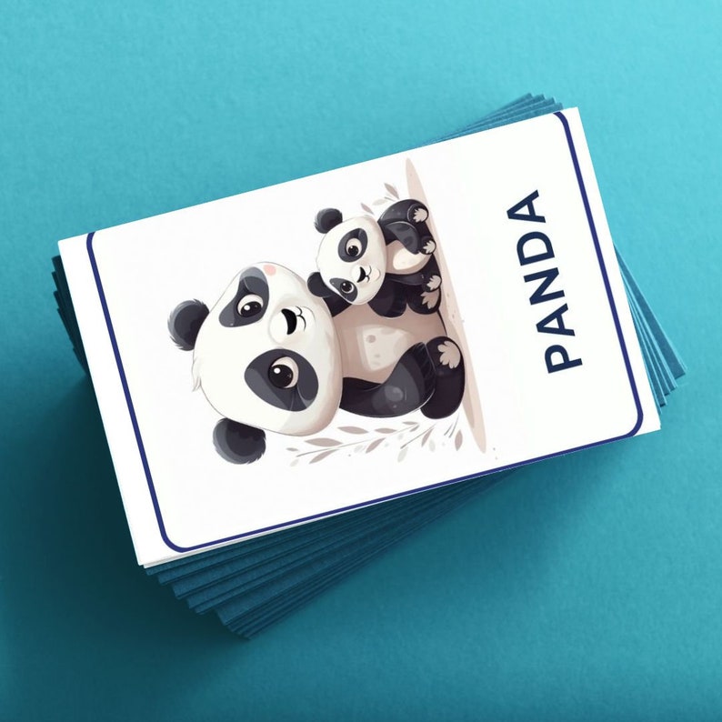 Introduce Baby Animals With 32 Printable Flash Cards, Mix and Match ...