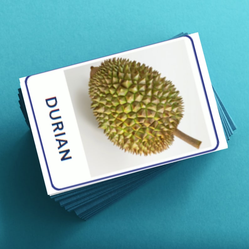 Explore 32 Printable Fruits Types Flashcards Designed for Children ...