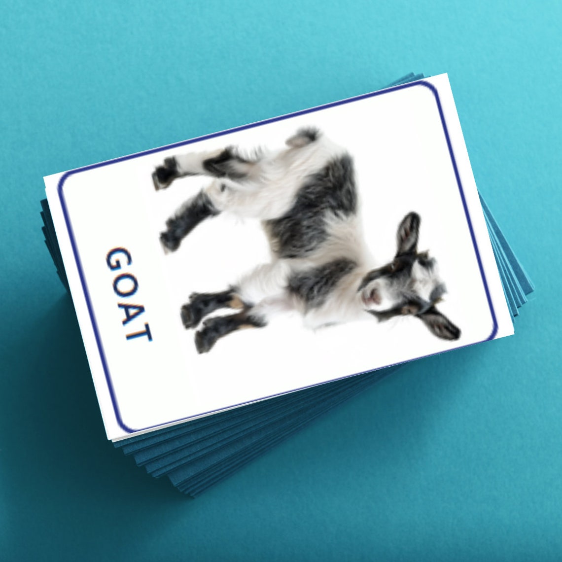 32 Baby Animals Flashcards Designed for Children, Toddler Activity ...