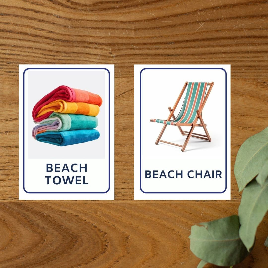 Explore Summer With 32 Flashcards, Beach, Nature, Seasons, Instant ...
