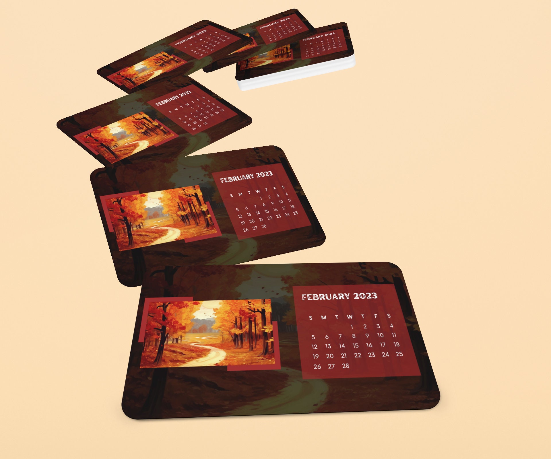 Upgrade Your Planning With Our 2023 White and Blue Modern Natural ...