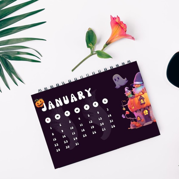 Spooky 2023 Calendar - Etsy