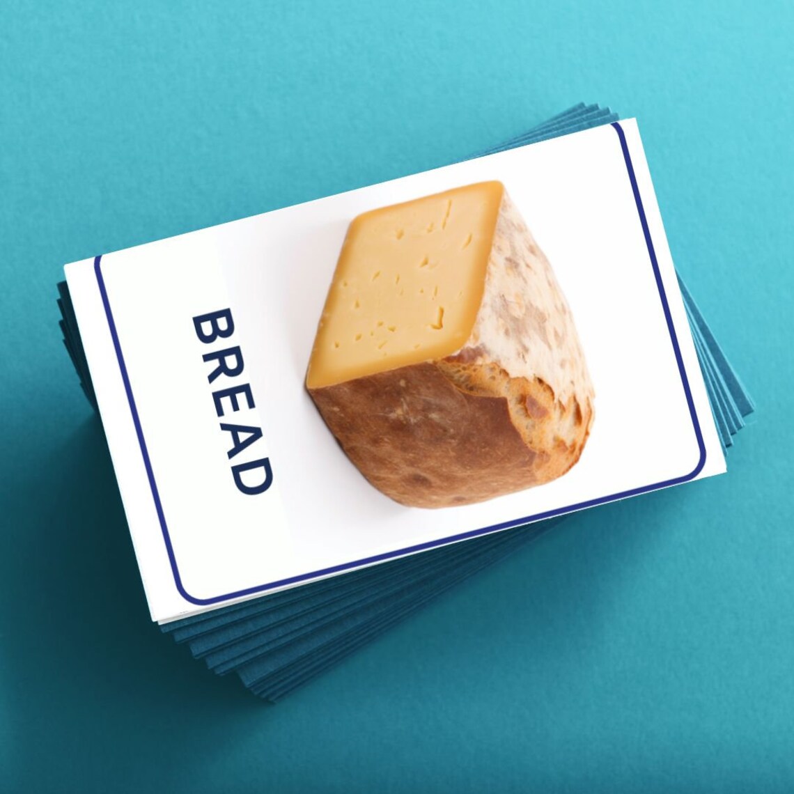Cheese 32 Montessori Cards, Flash Cards Nomenclature Flashcards ...