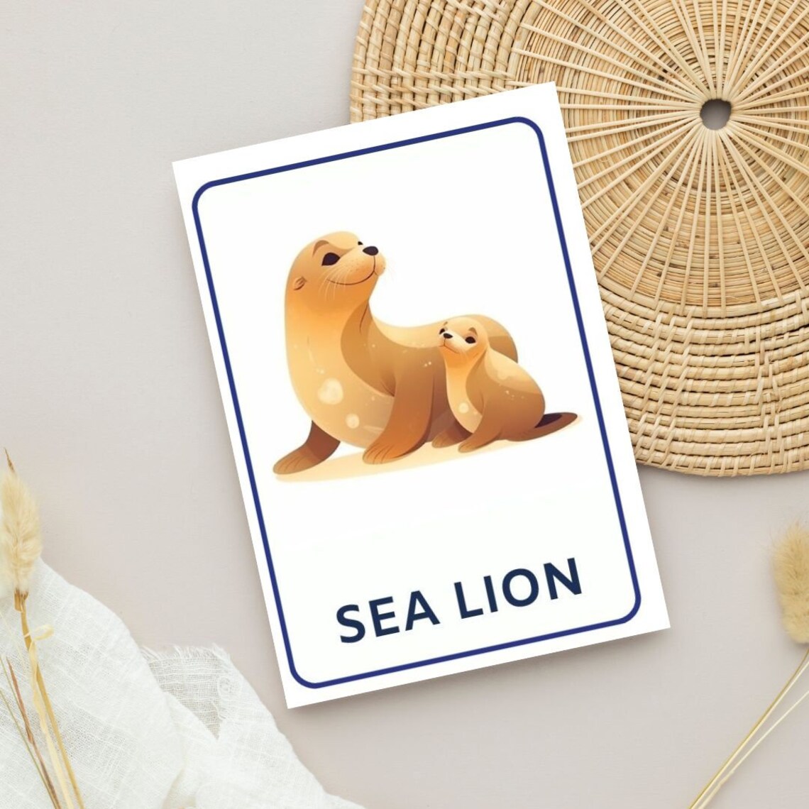 Introduce Baby Animals With 32 Printable Flash Cards, Mix and Match ...