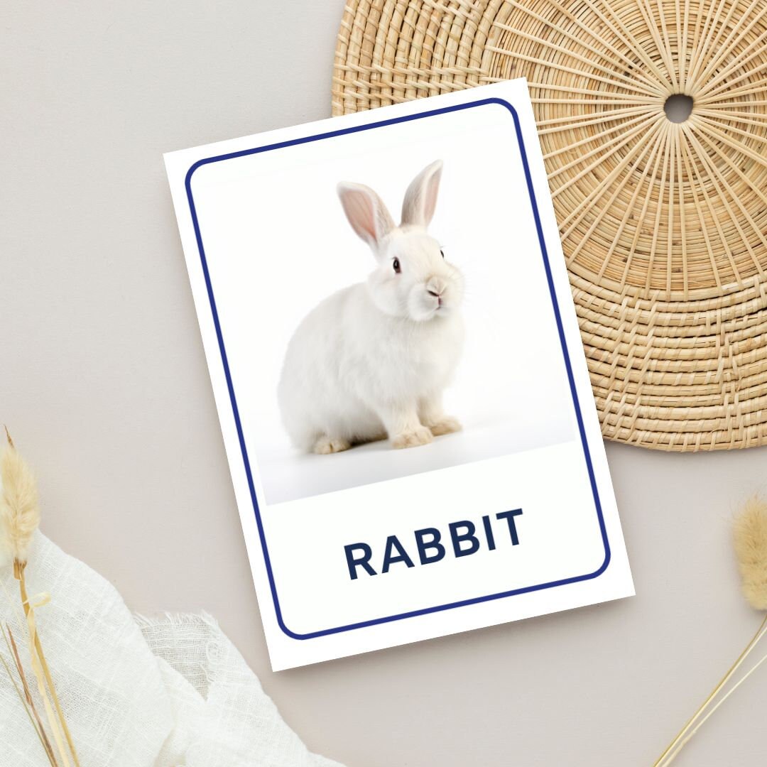 Farm Animals Montessori Flashcards 32 Editable Nomenclature Cards for ...