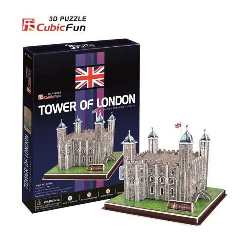 Cubicfun Model 3d Kits Tower of London - Etsy