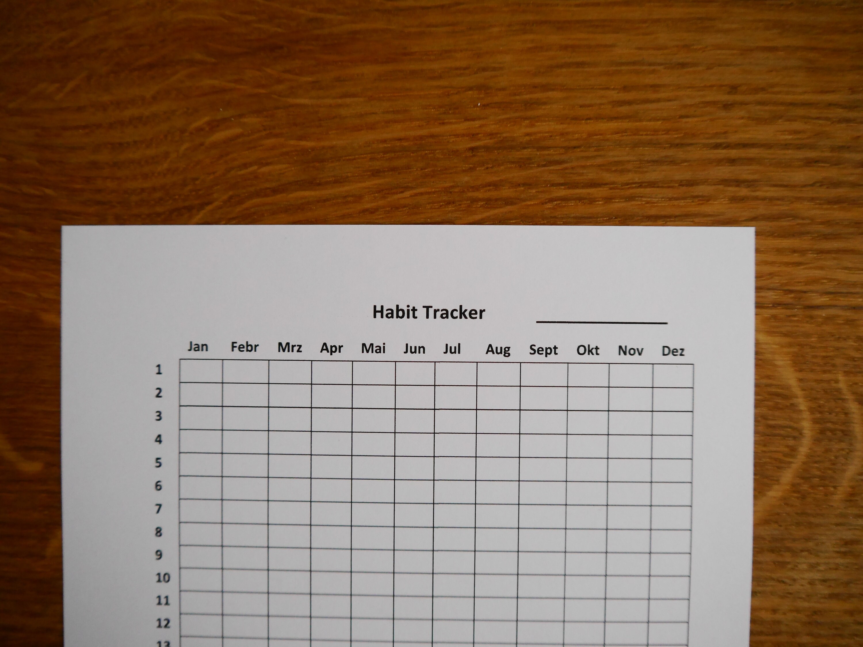 A5 Habit Tracker Printable - Etsy Canada