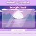 Animated Pixel Art Sunset Screens for Twitch Stream - Etsy