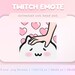 Animated Cat Head Pat Emote | Streamer Emotes Twitch Animated Emote ...