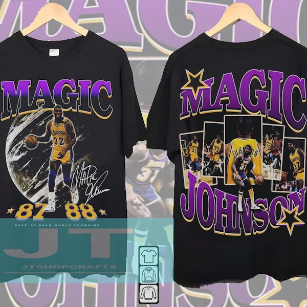 Magic Johnson Shirt - Etsy