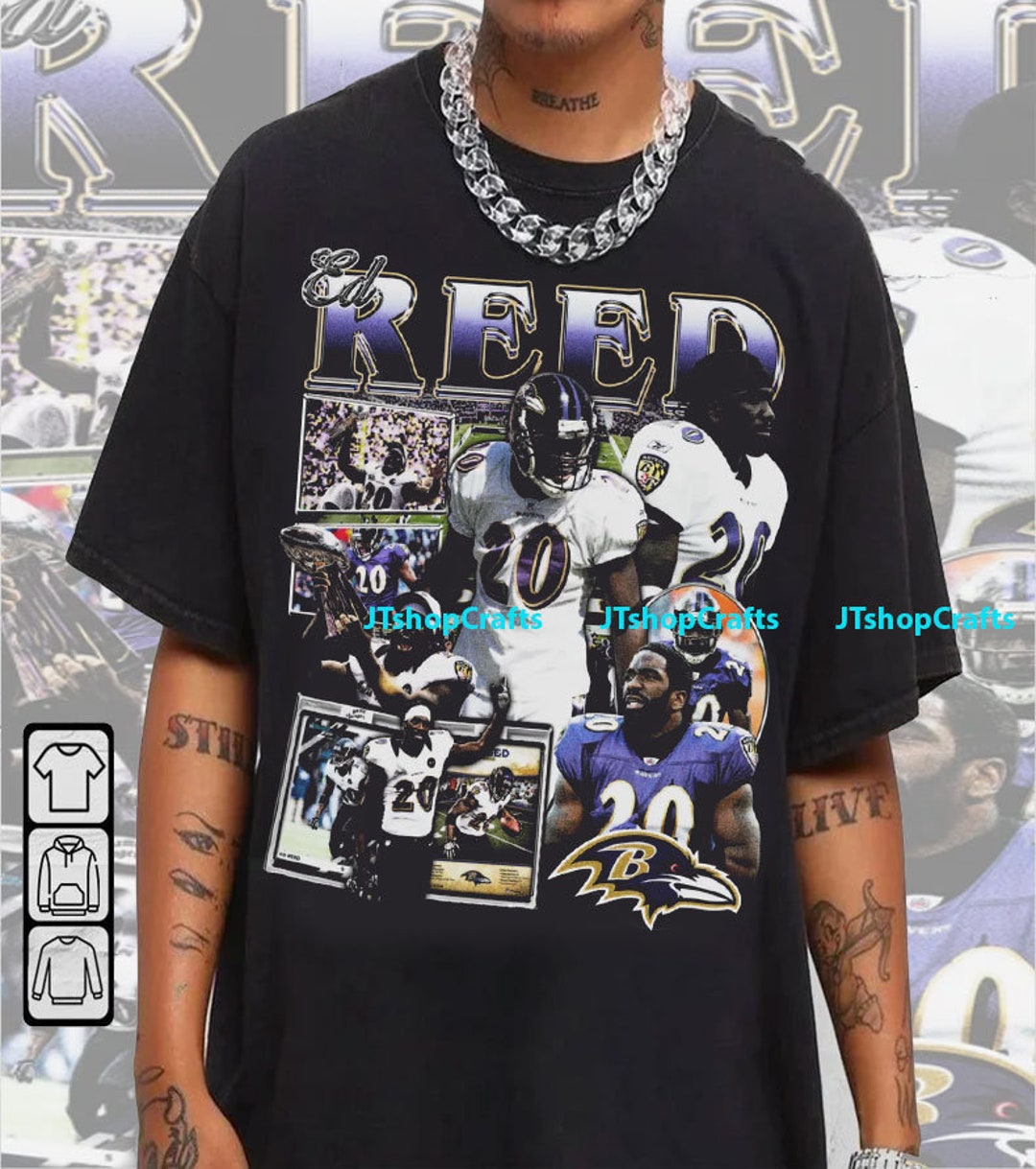 Vintage 90s Graphic Style Ed Reed T-shirt Ed Reed Tee Retro - Etsy UK