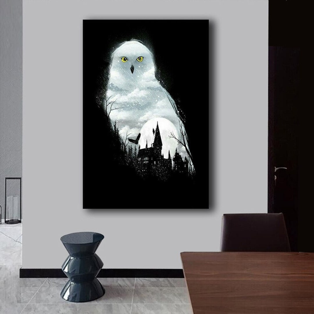 Harry Potter Inspired Posters Magical Canvas Poster Prints - Etsy