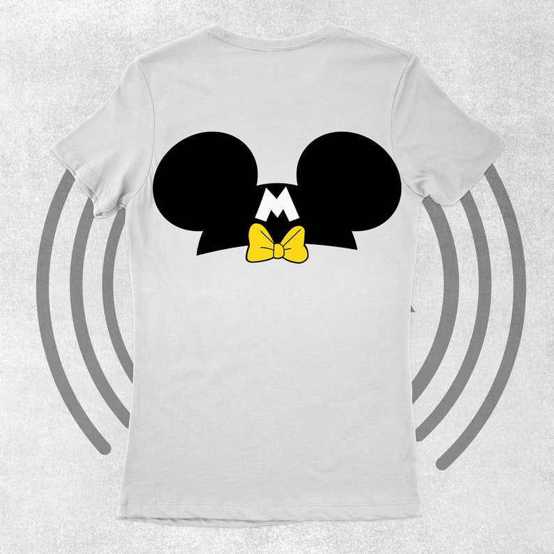 Mickey Bow Tie, Svg Png Pdf Eps Files, Line Bow Transparent Background ...