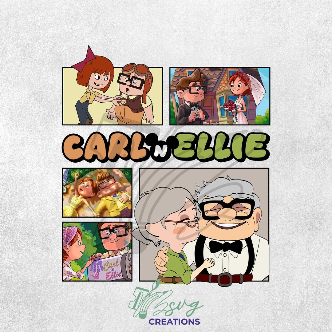 Ellie and Carl PNG, up Movie PNG, My Greatest Adventure Png, Carl Png ...
