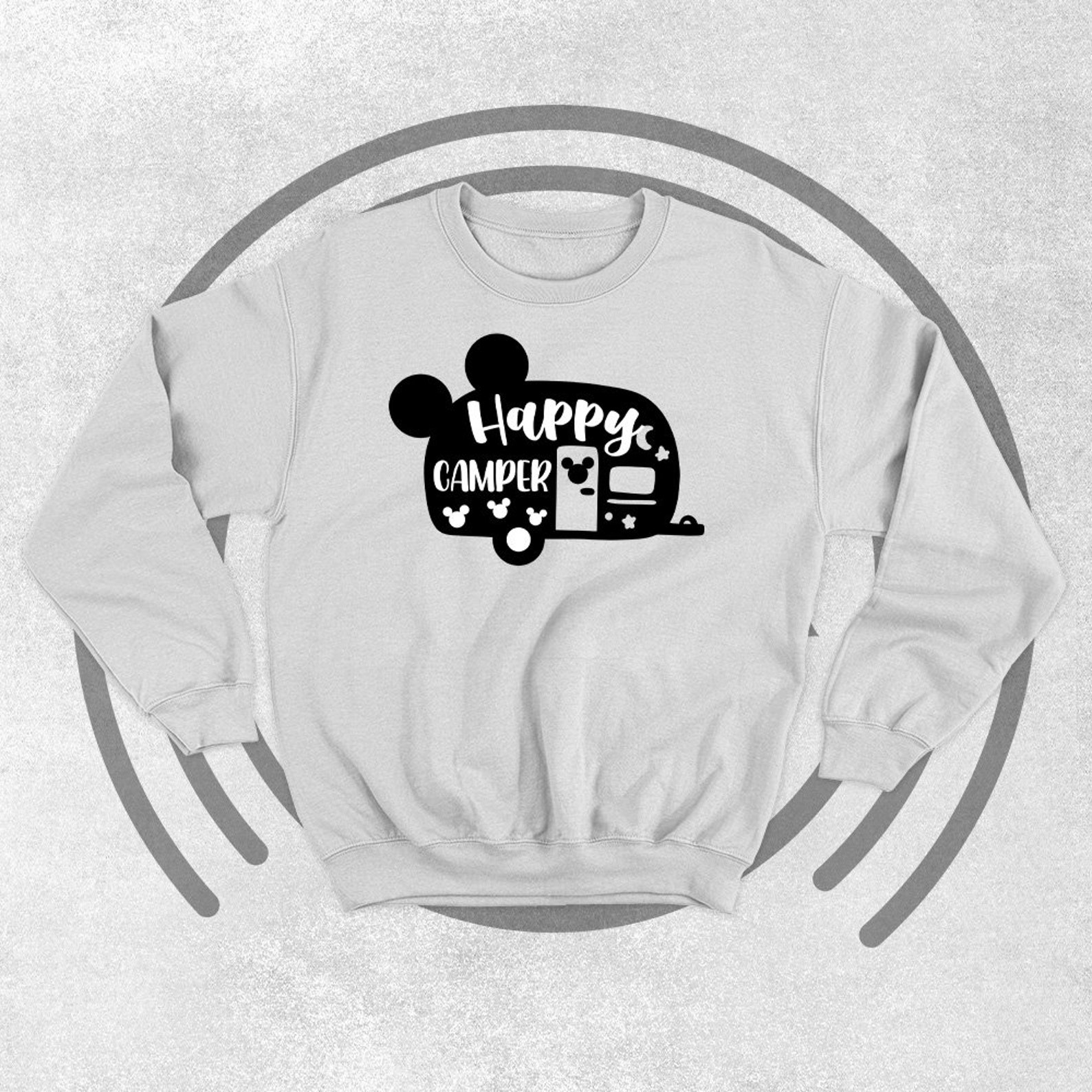 Happy Camper Minnie Mickey Svg, Camping Png, Adventure Svg, Camp Life ...