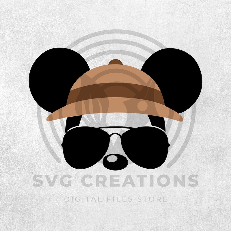 Mickey Glasses Svg - Etsy
