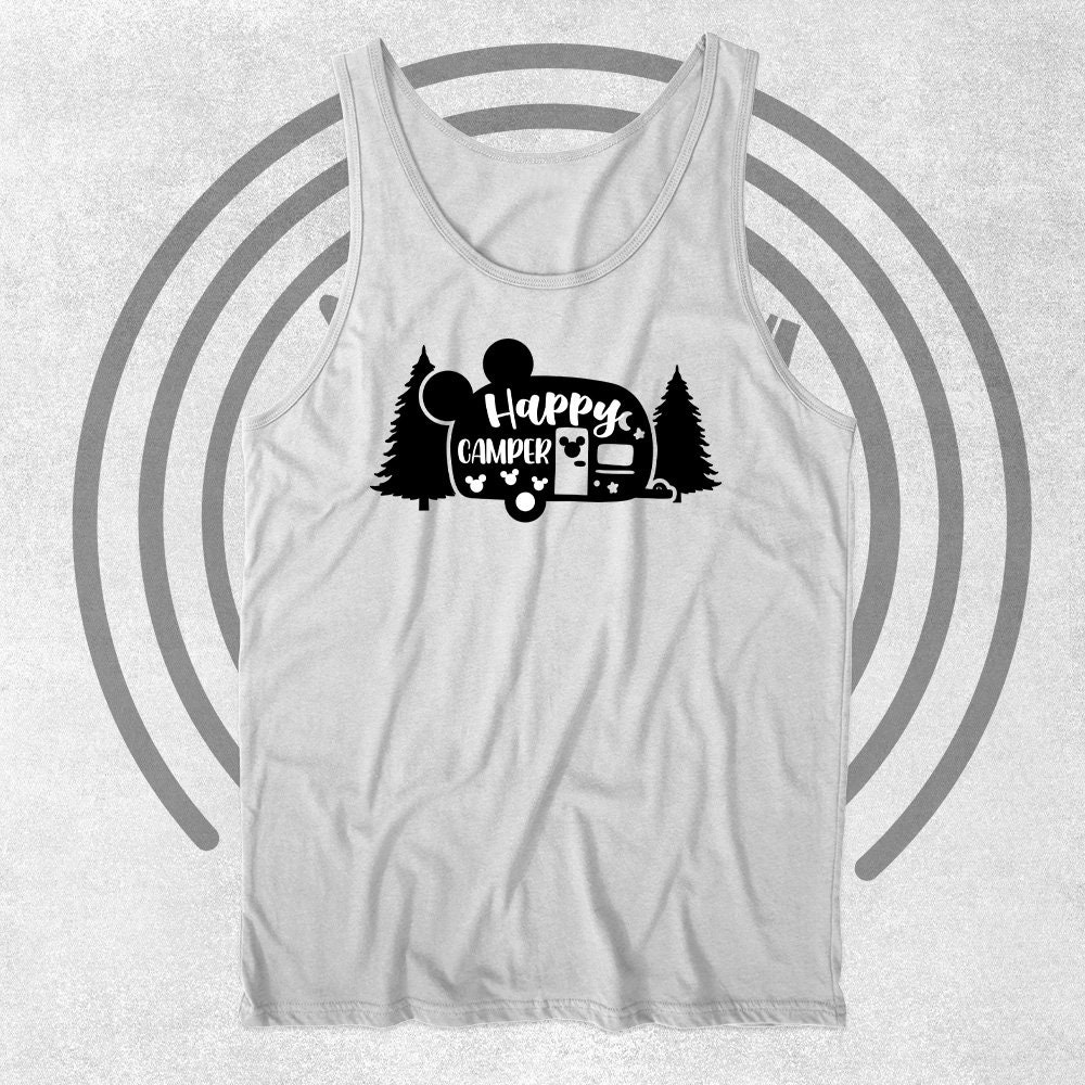 Happy Camper Minnie Mickey Svg, Camping Png, Adventure Svg, Camp Life ...