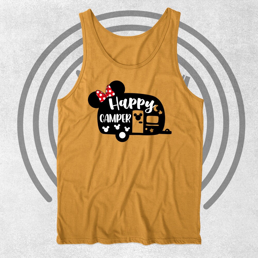 Happy Camper Minnie Mickey Svg, Camping Png, Adventure Svg, Camp Life ...