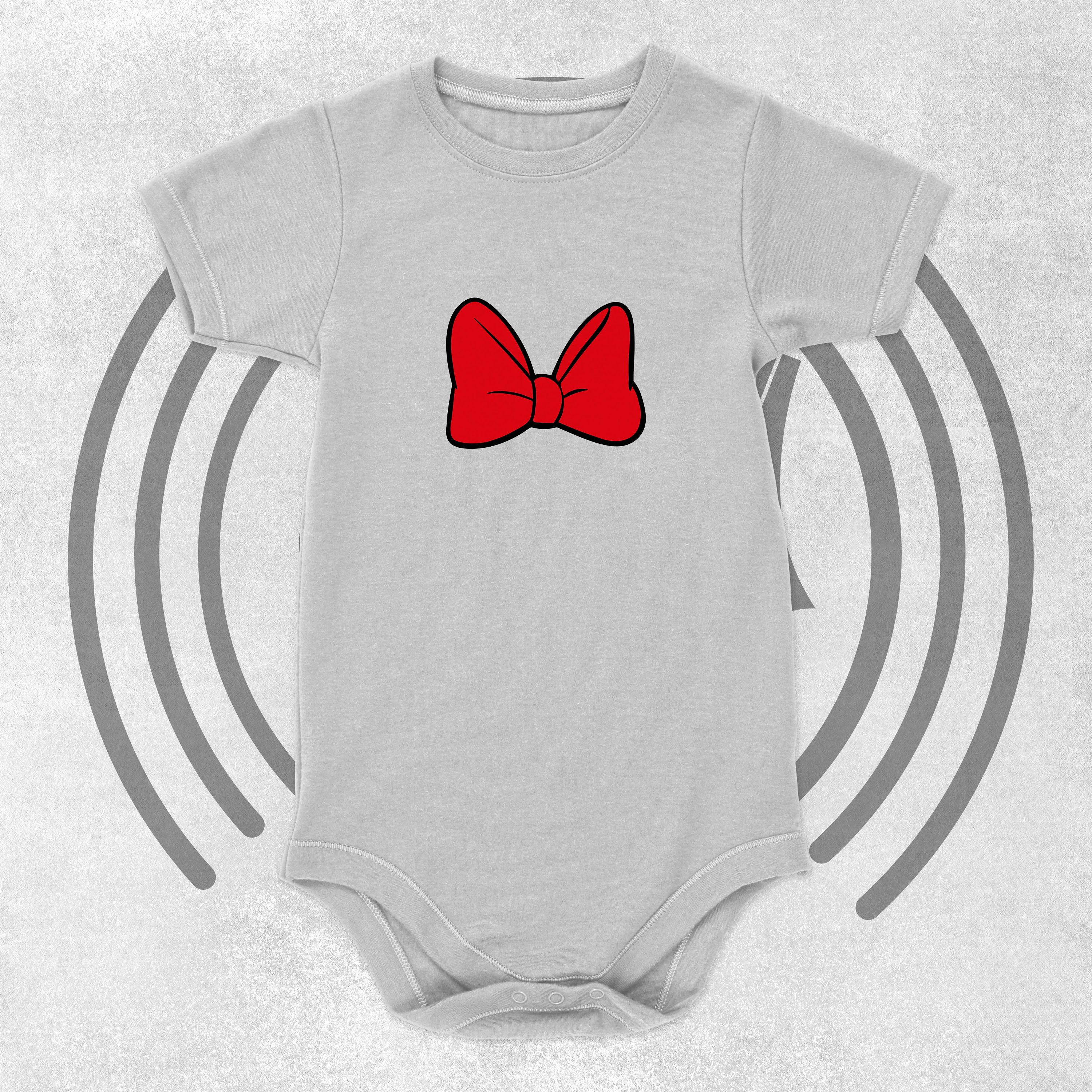 Minnie Red Bow Line Svg Png Pdf Eps Files, Line Bow Transparent ...