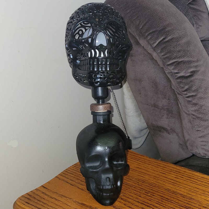 Skull Lamp - Etsy