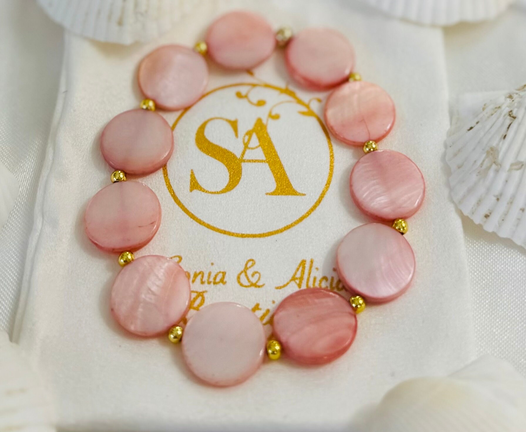 Natural Shell Bracelet - Etsy