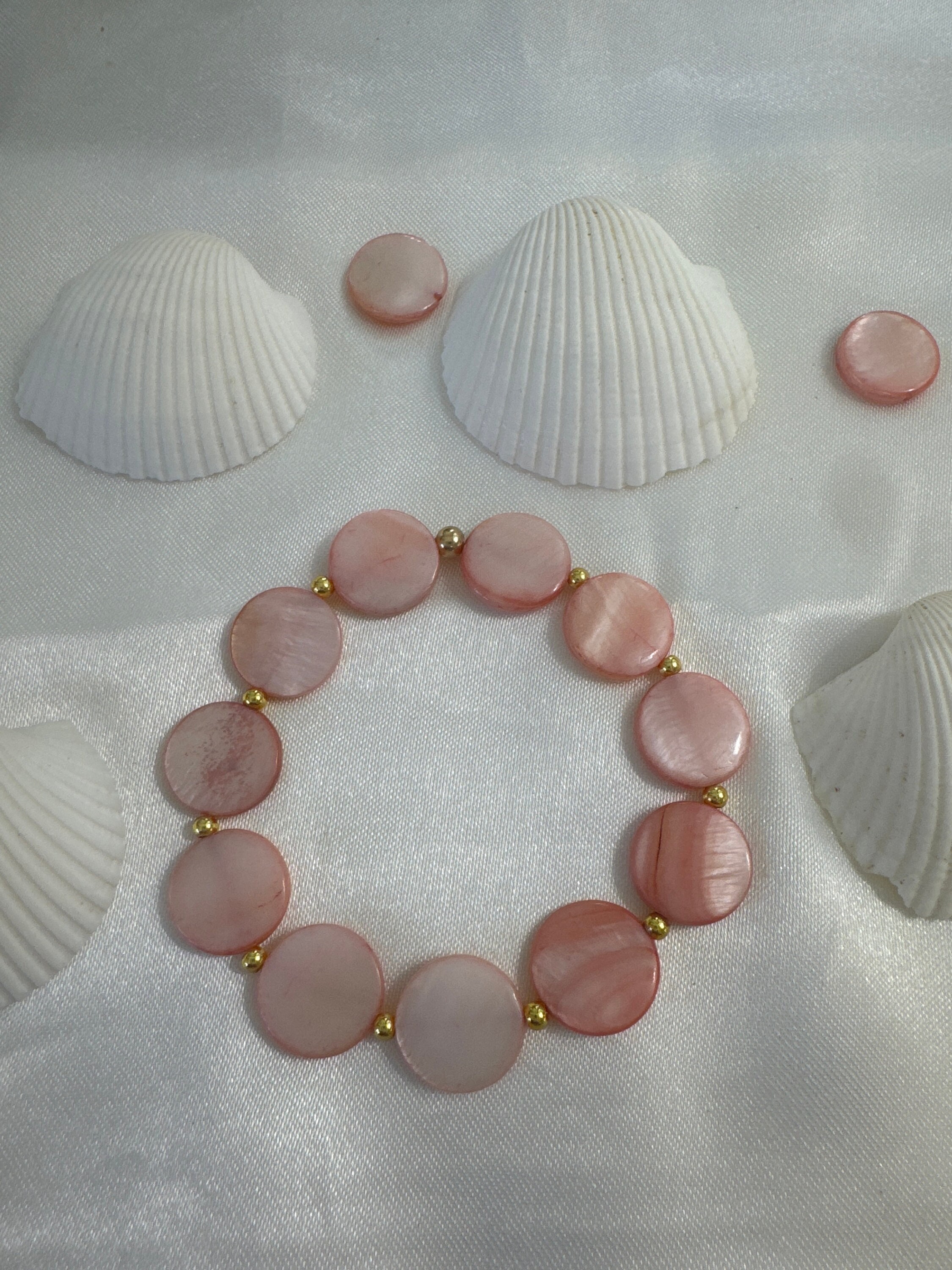 Natural Shell Bracelet - Etsy