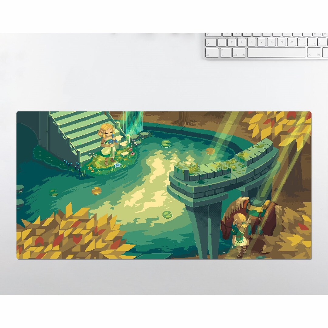 Anime RGB LED Large Mouse Pad, the Legend of Zelda Tears of the Kingdom ...