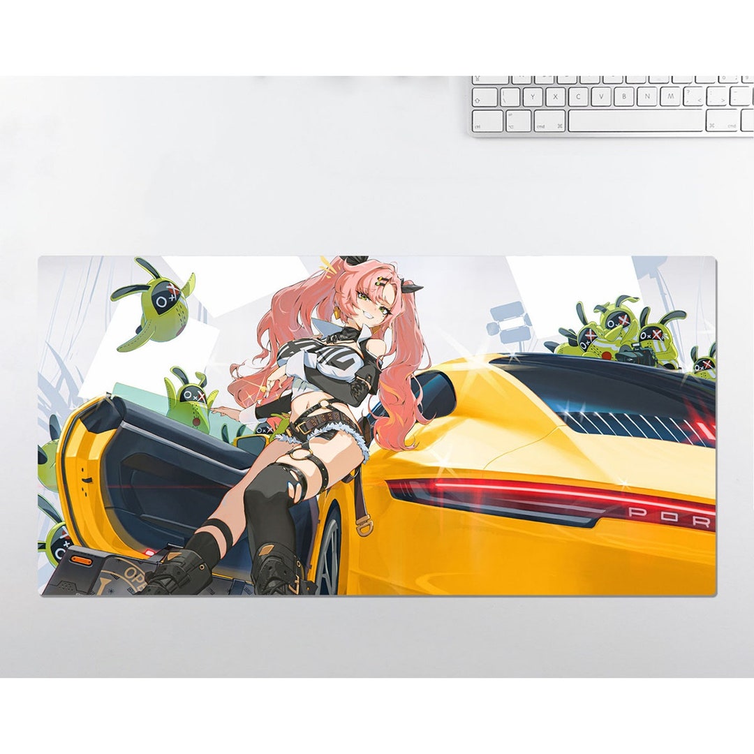 Anime RGB LED Large Mouse Pad, Zenless Zone Zero ZZZ Nicole Demara ...