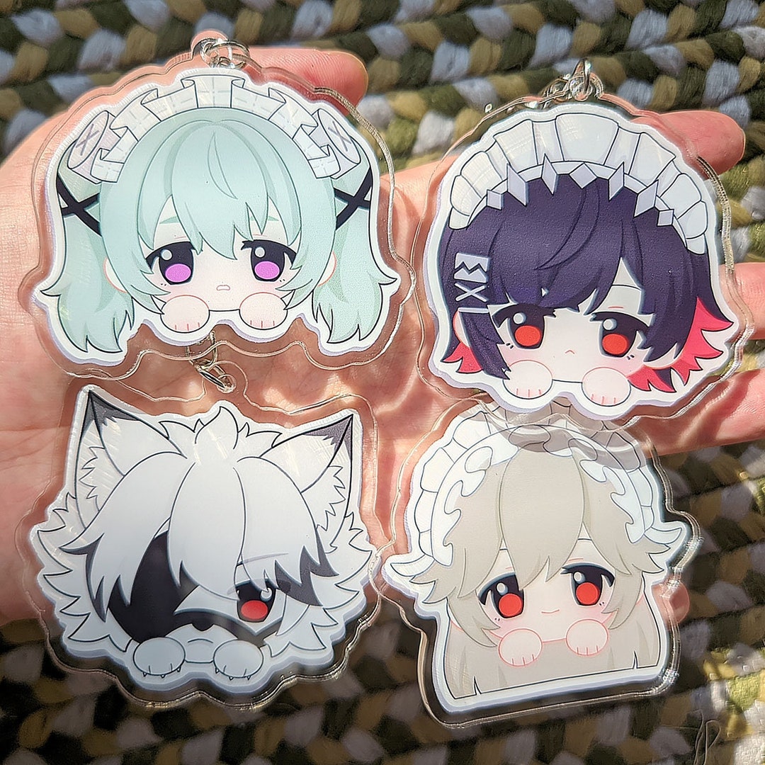 Zenless Zone Zero ZZZ Acrylic Keychain Figure Charms by Lycaon Ellen ...
