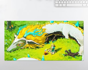 Legend of Zelda Tears of the Kingdom Mousepad Gamer Gifts Link Zelda ...