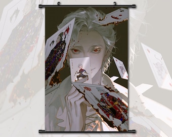 Anime Scroll Painting Baldur's Gate 3 Gale Wall Art Hanging Tarot ...