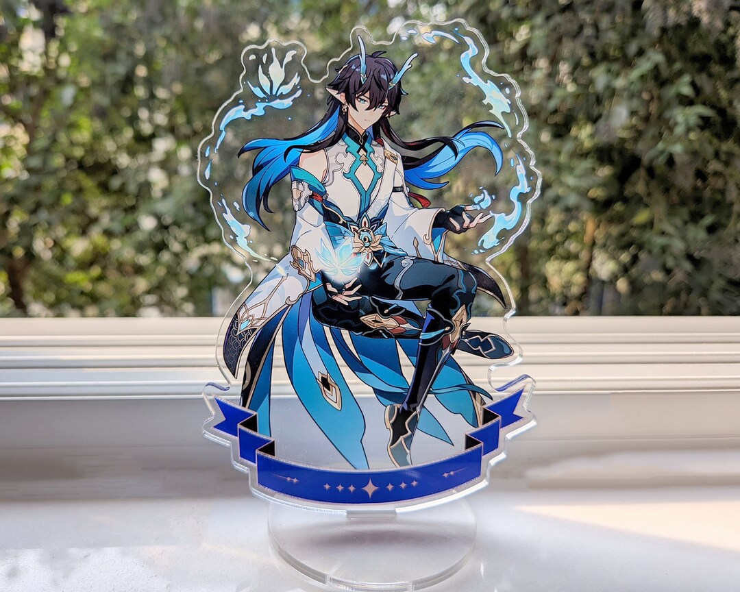 Anime Standee Honkai Star Rail Dan Heng Imbibitor Lunae Acrylic Standee ...