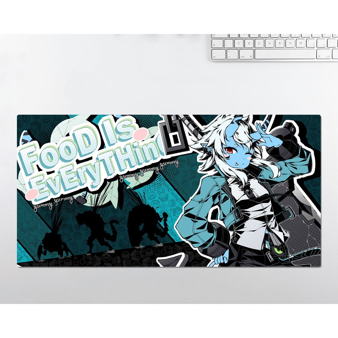 Anime RGB LED Large Mouse Pad, Zenless Zone Zero ZZZ Soukaku, Desk Mat ...