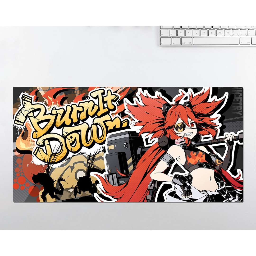 Anime RGB LED Large Mouse Pad, Zenless Zone Zero ZZZ Koleda Belobog ...