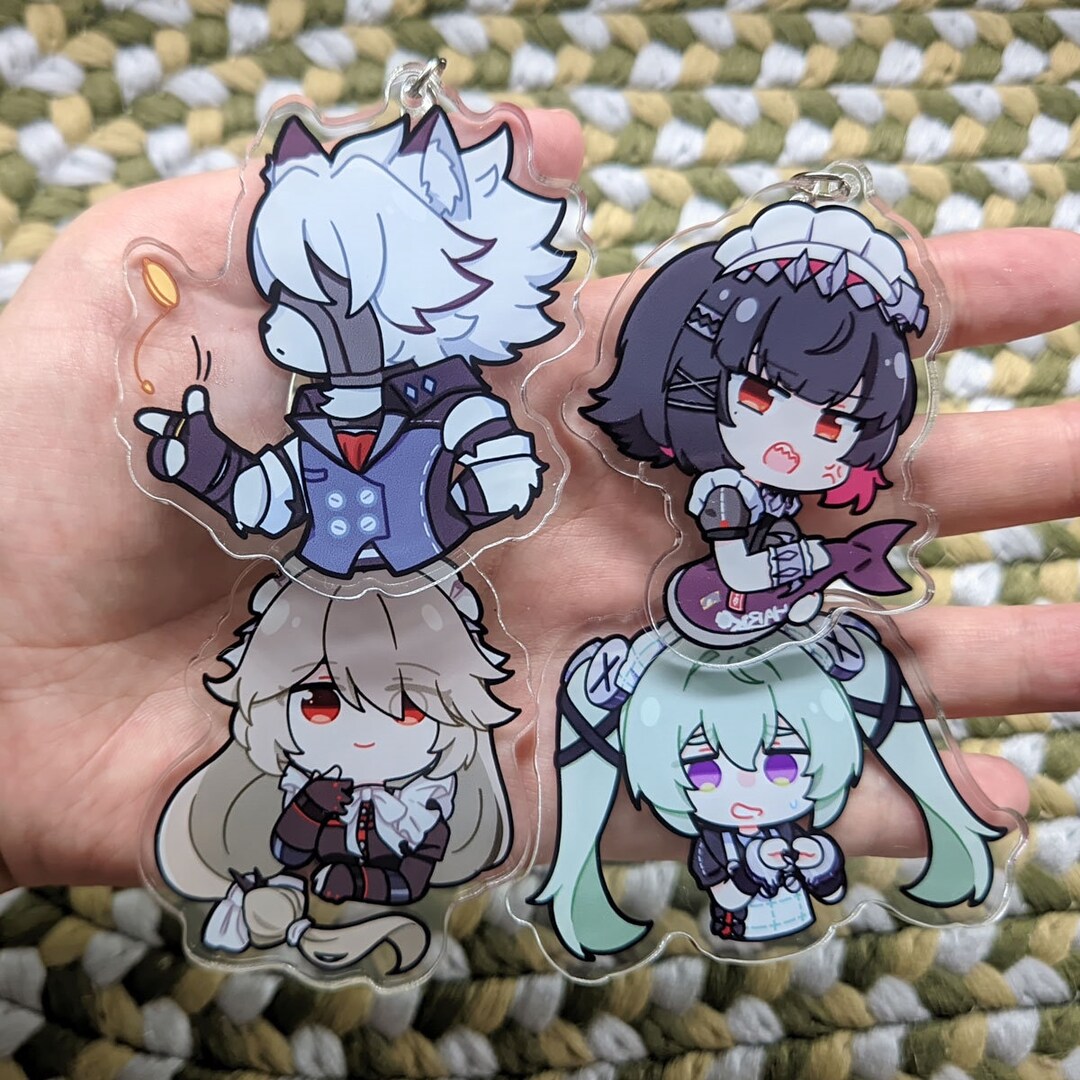 Zenless Zone Zero ZZZ Acrylic Keychain Figure Charms by Lycaon Ellen ...
