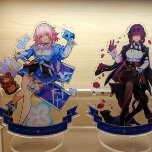 Anime Standee Honkai Star Rail Dr. Ratio Acrylic Standee - Etsy