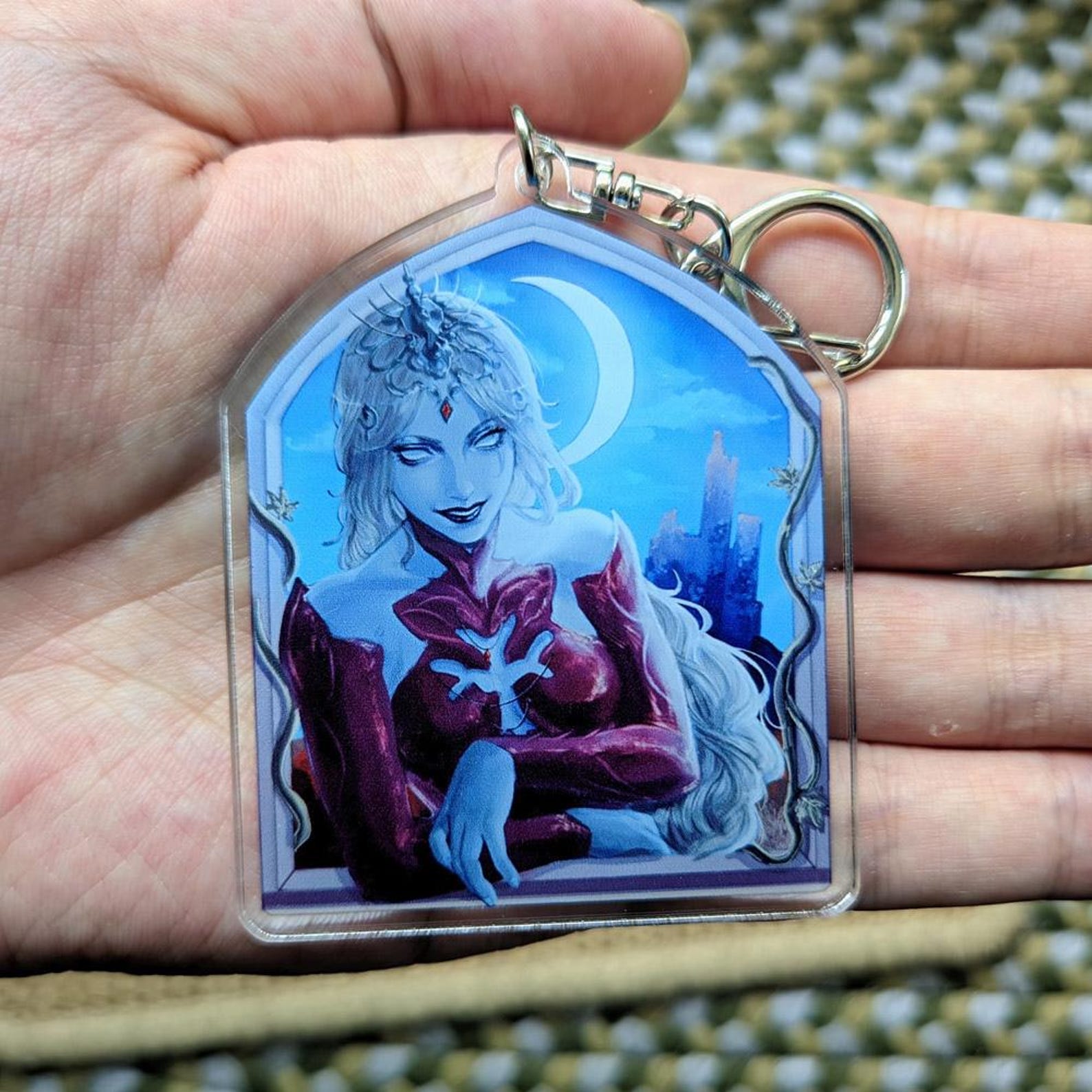 Baldur's Gate 3 Orin the Red the Dark Urge Acrylic Keychain Figure ...