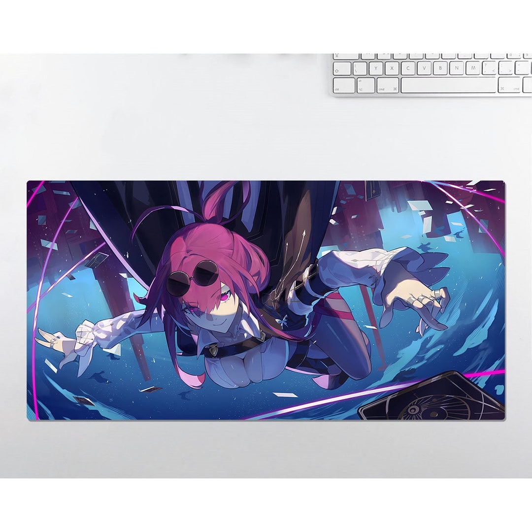Anime RGB LED Large Mouse Pad, Honkai Star Rail Kafka, Desk Mat ...