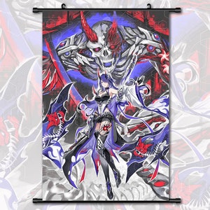 Anime Scroll Painting Honkai Star Rail Acheron Wall Art Hanging Poster ...
