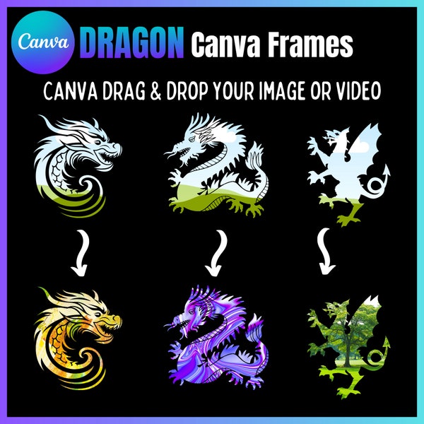 Custom Made Canva Frames - Etsy