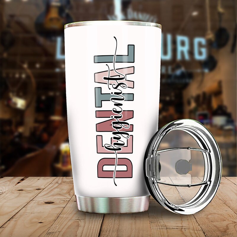 RDH or RDA Custom Tumbler, 20oz Tumbler With Lid and Straw, Custom ...