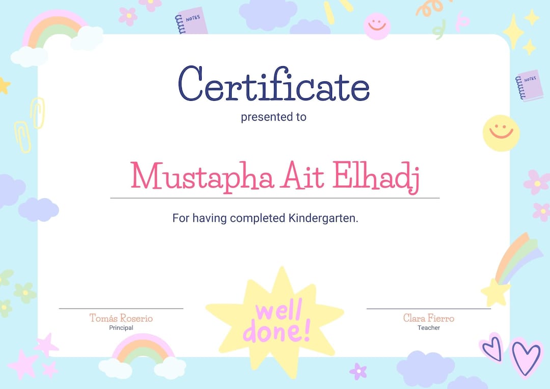 Editable Recognition Award Form Custom Certificate of Appreciation - Etsy